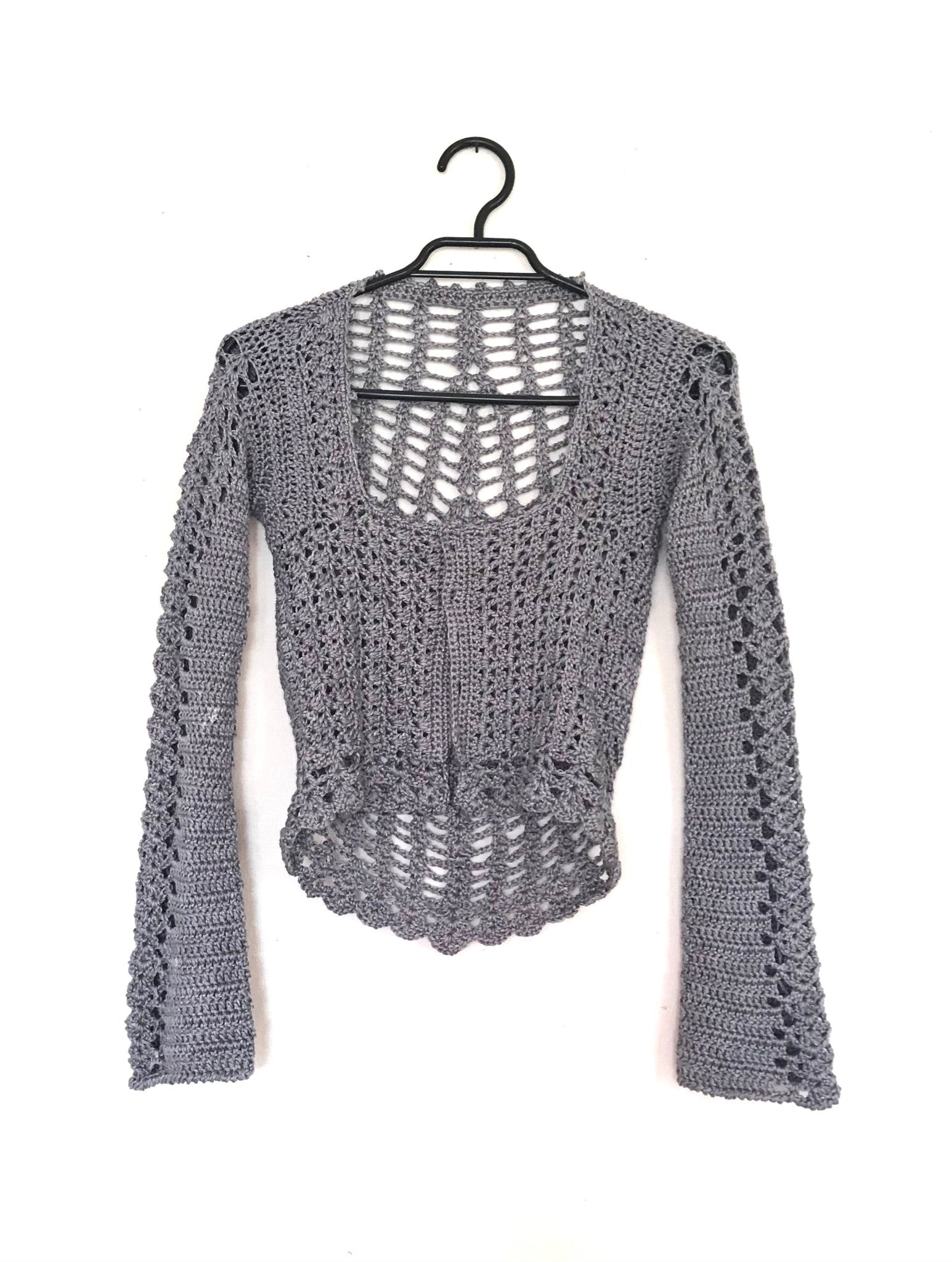 OLIVIA crochet tutorial: Whimsical lace cardigan – Maana Crafts