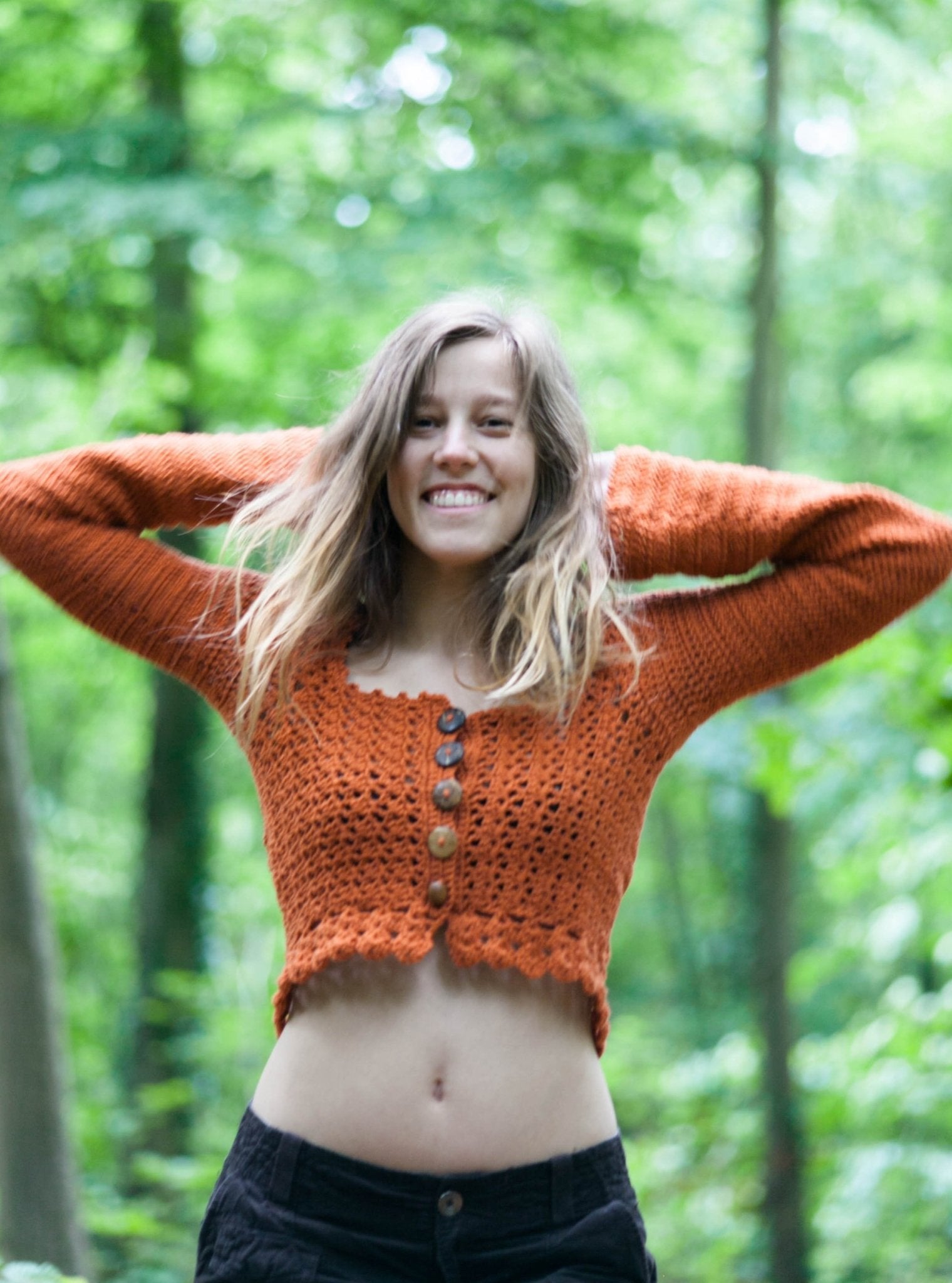 OLIVIA crochet tutorial: Whimsical lace cardigan – Maana Crafts