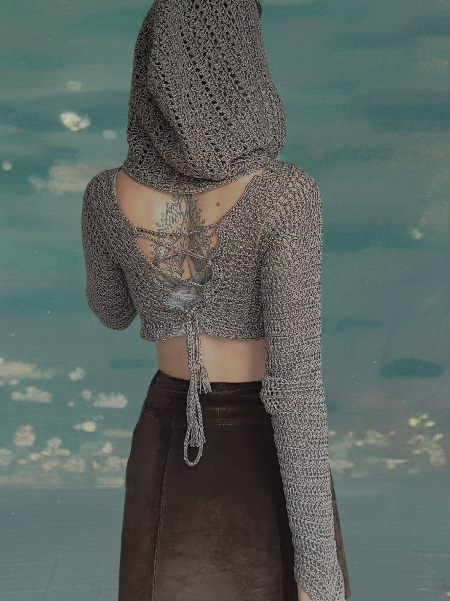 SIREN crochet tutorial: Hooded top – Maana Crafts