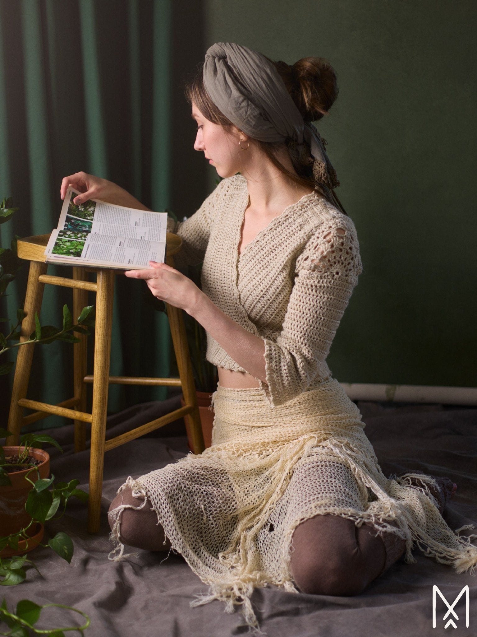 WILLOW crochet tutorial: Wrap top with lace details – Maana Crafts